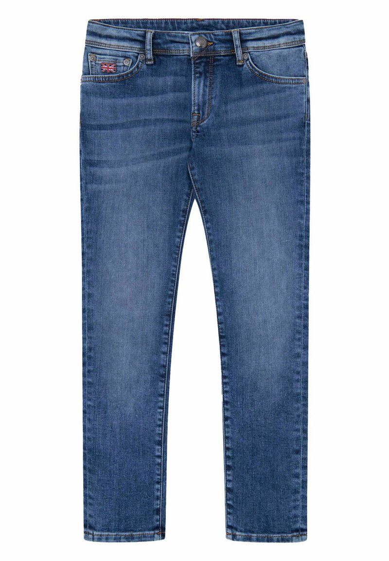 Hackett London VINTAGE WASH - Vaqueros slim fit - denim/blue denim ...