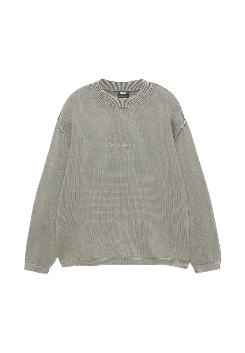 PULL&BEAR CREWNECK - Jumper - grey - Zalando