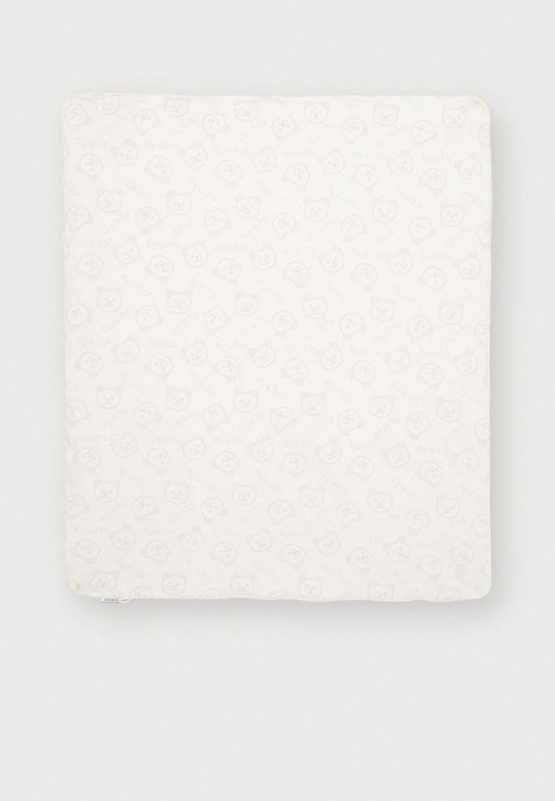 Guess NEWBORN BABY BLANKET UNISEX - Baby blanket - dulce cream/off ...