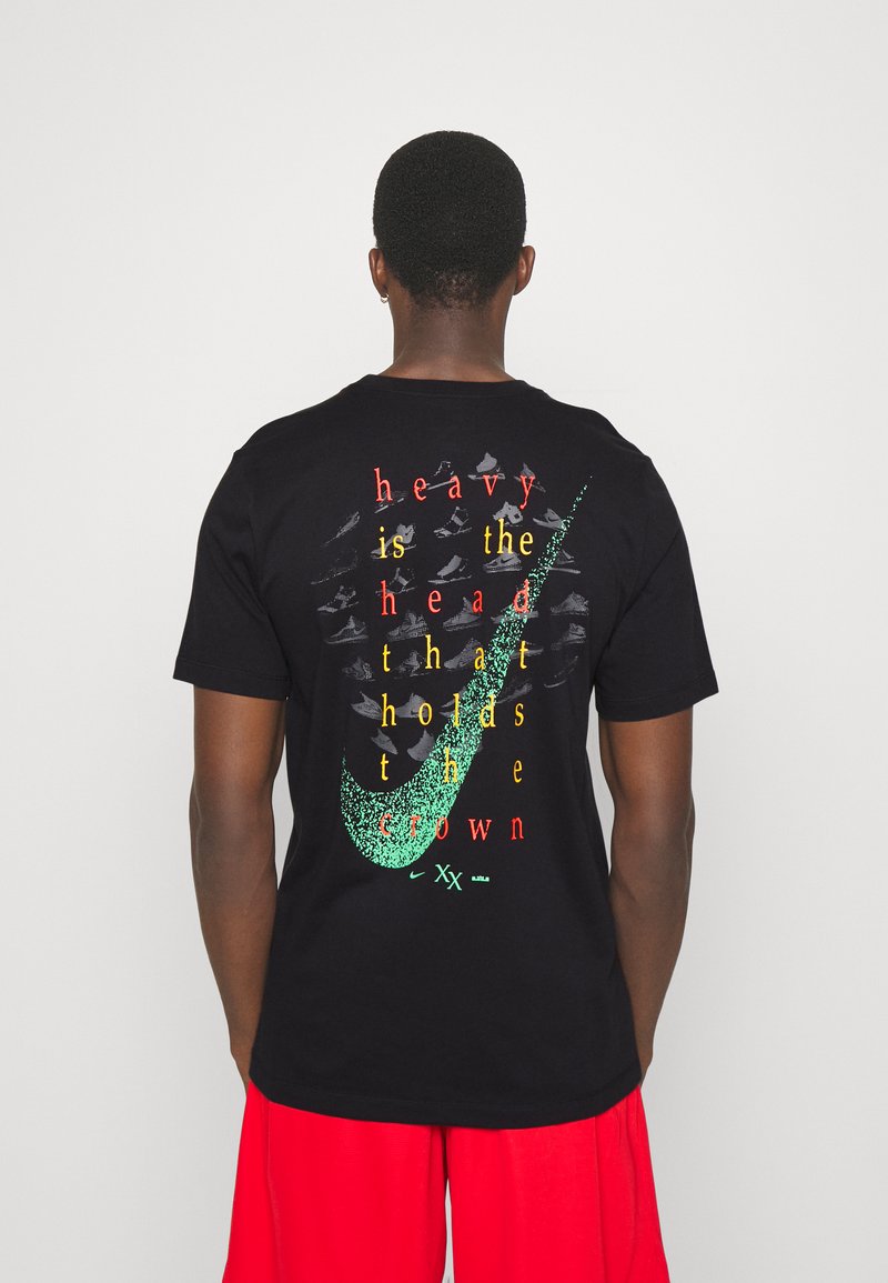 Nike Performance TEE - T-Shirt print - black/schwarz - Zalando.de