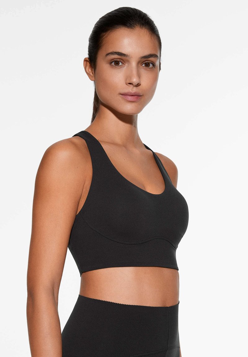OYSHO COMPRESSIVE - Bustier - black/schwarz - Zalando.at