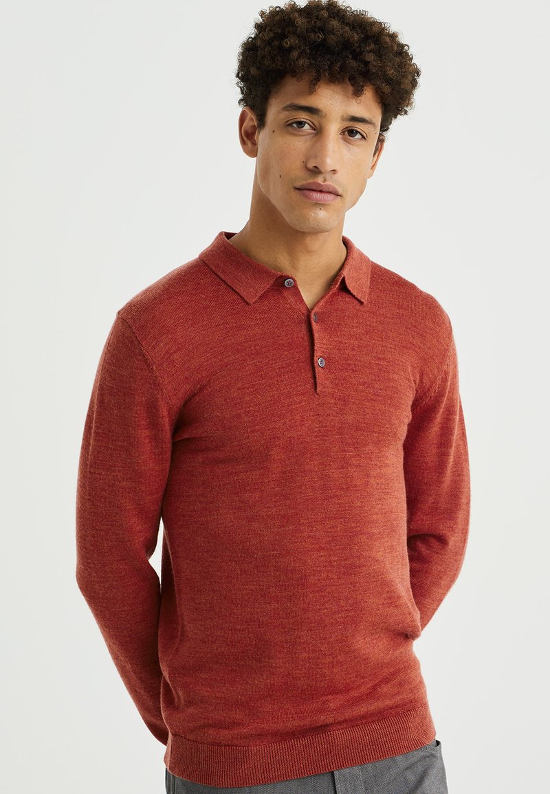WE Fashion THE MERINO KNIT - Jersey de punto - red/rojo - Zalando.es