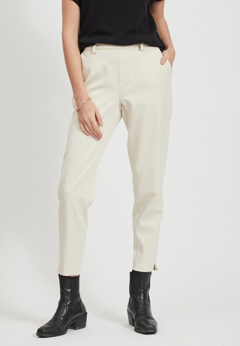 Object OBJLISA SLIM - Broek - sandshell/crème - Zalando.nl