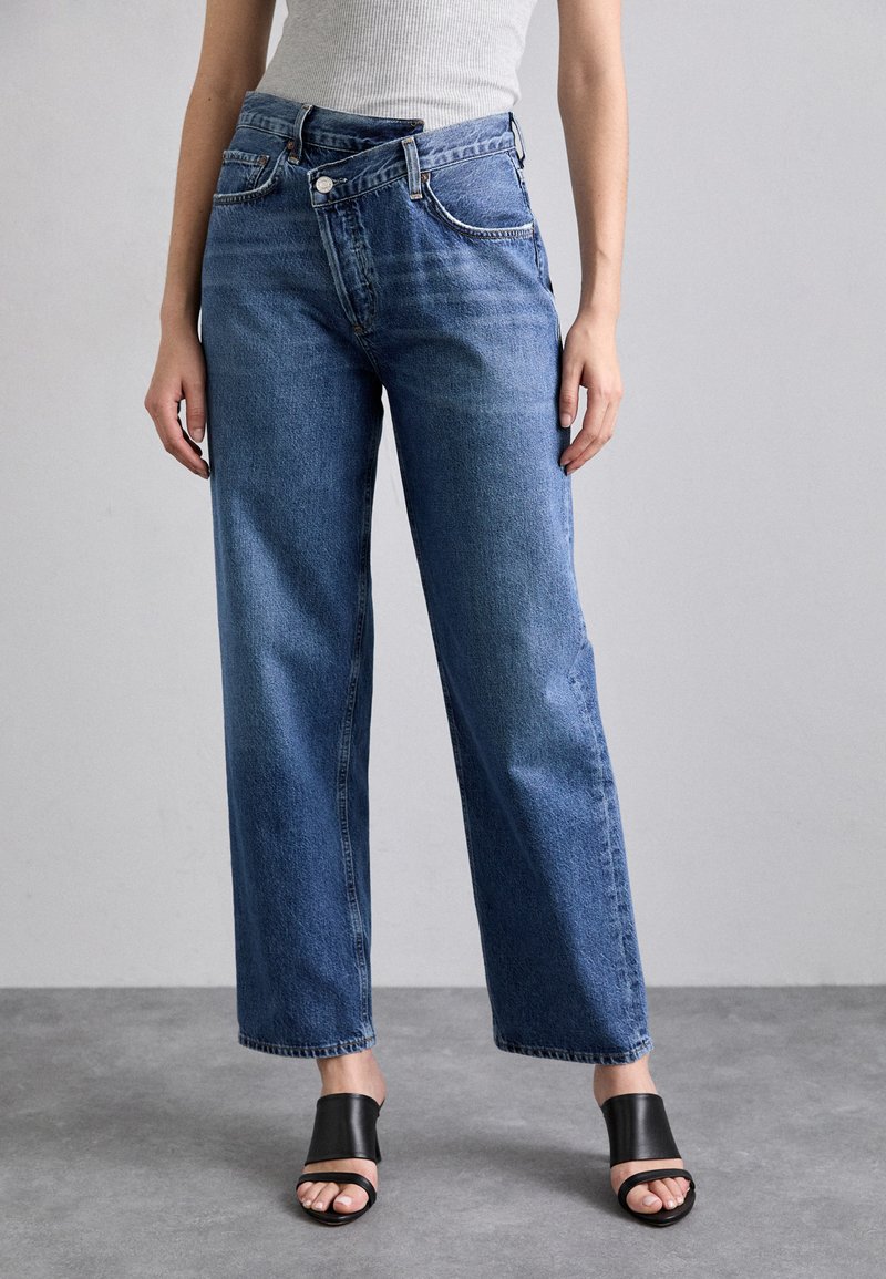 Agolde CRISS CROSS - Relaxed fit jeans - dunkelblau/dark blue - Zalando
