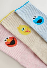 Next 3 PACK - Socks - sesame street license/blue - Zalando