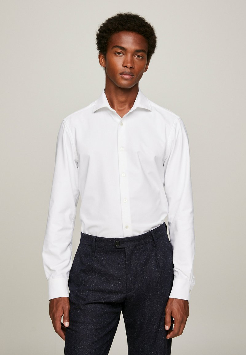 Tommy Hilfiger Formal shirt - optic white/white - Zalando