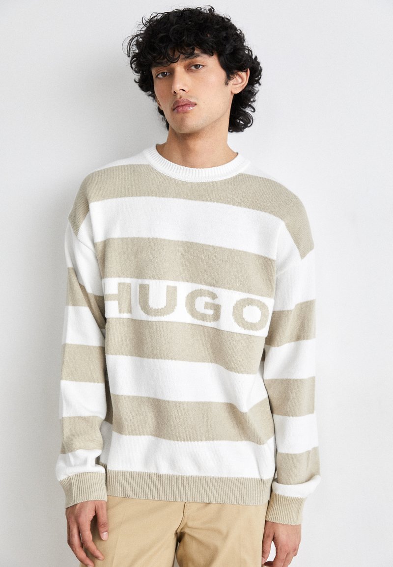 HUGO SOBUEH - Jumper - medium beige/beige - Zalando.co.uk