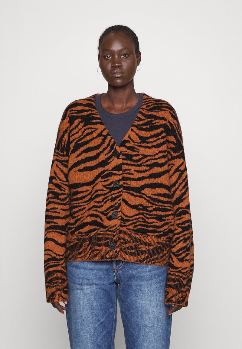 rag & bone SARAH TIGER CARDIGAN - Strickjacke - brown/braun - Zalando.ch