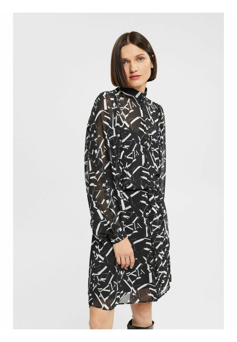 Esprit Collection SUS DRE - Shirt dress - black - Zalando.de