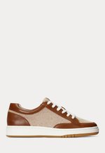 Lauren Ralph Lauren HAILEY - Sneaker low - natural/deep saddle tan/tan ...