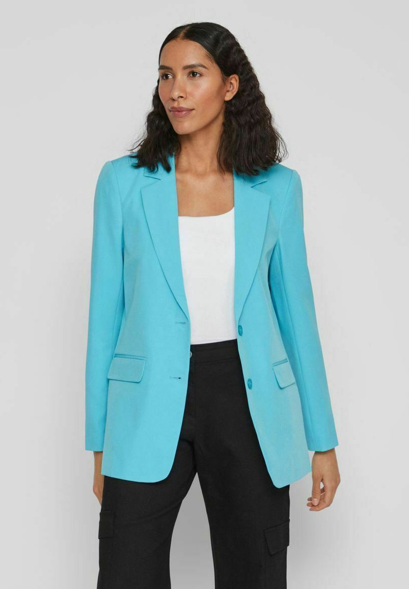 VILA VIKAMMA NOOS - Blazer - capri/turquesa - Zalando.es