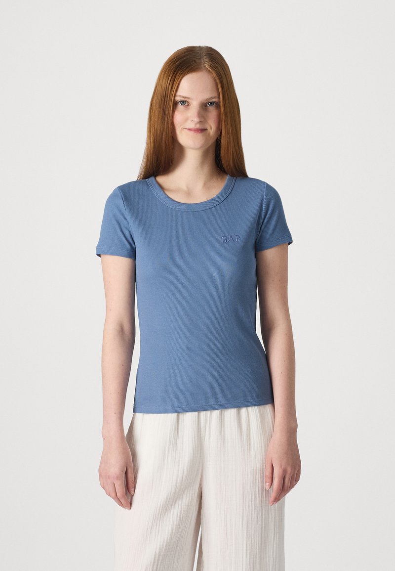 GAP BRANNA RINGER - Basic T-shirt - blue - Zalando.ie