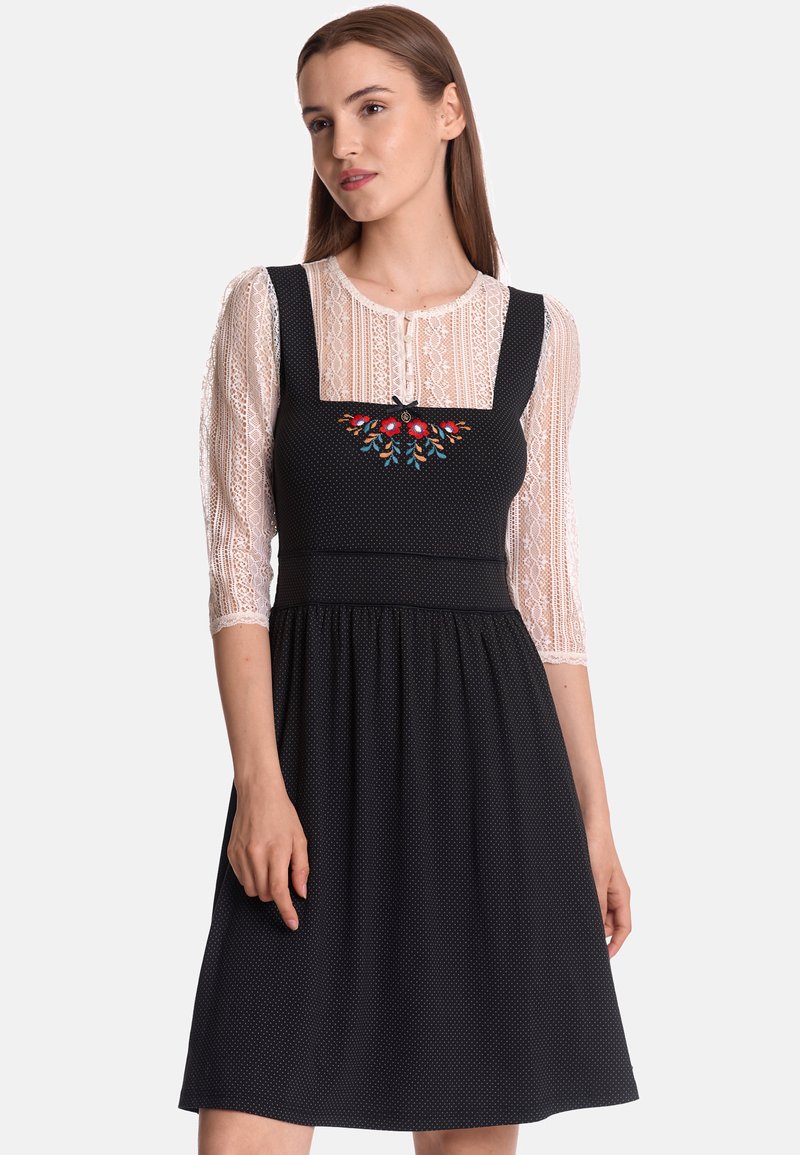 Vive Maria MEADOW - Jerseykleid - creme schwarz/offwhite - Zalando.de