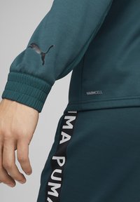 Puma FIT MIDLAYER - Fleecepullover - varsity green/grün - Zalando.at