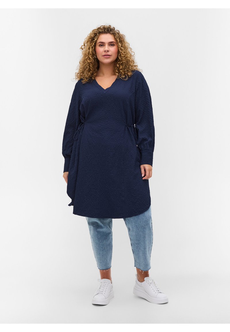 Zizzi Day dress - blue - Zalando.de