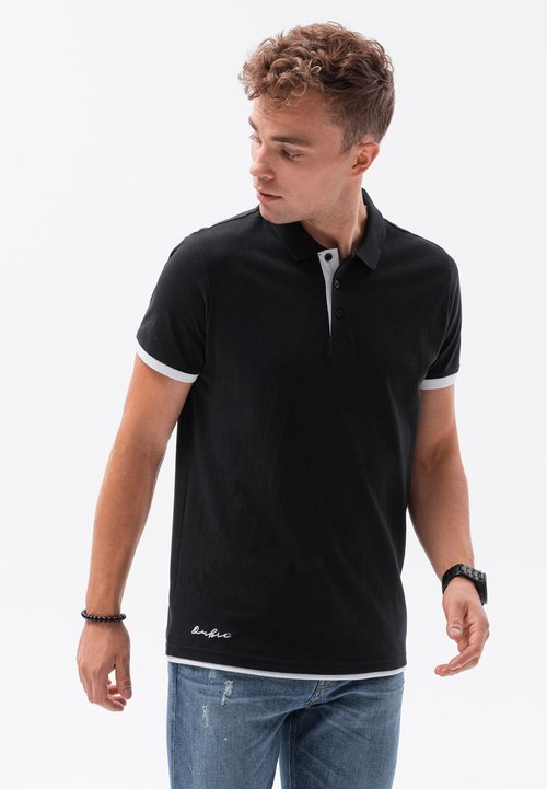 Creeks AMERICAN INSPIRATION FASHION COOL EASY - Polo - black/noir ...