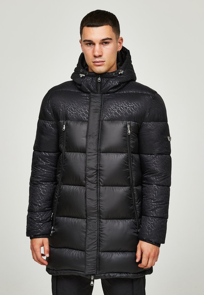 Alessandro Zavetti VIARDI LONGLINE JACKET - Winter coat - black - Zalando