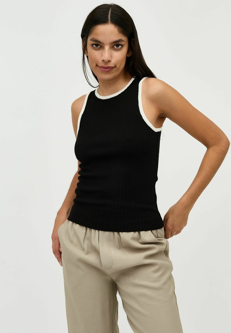 mbyM CALLE - Top - black sugar combo/black - Zalando.ie