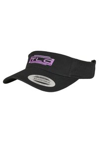 Mister Tee SNAPBACK TLC LOGO VISOR - Cap - black/svart - Zalando.no