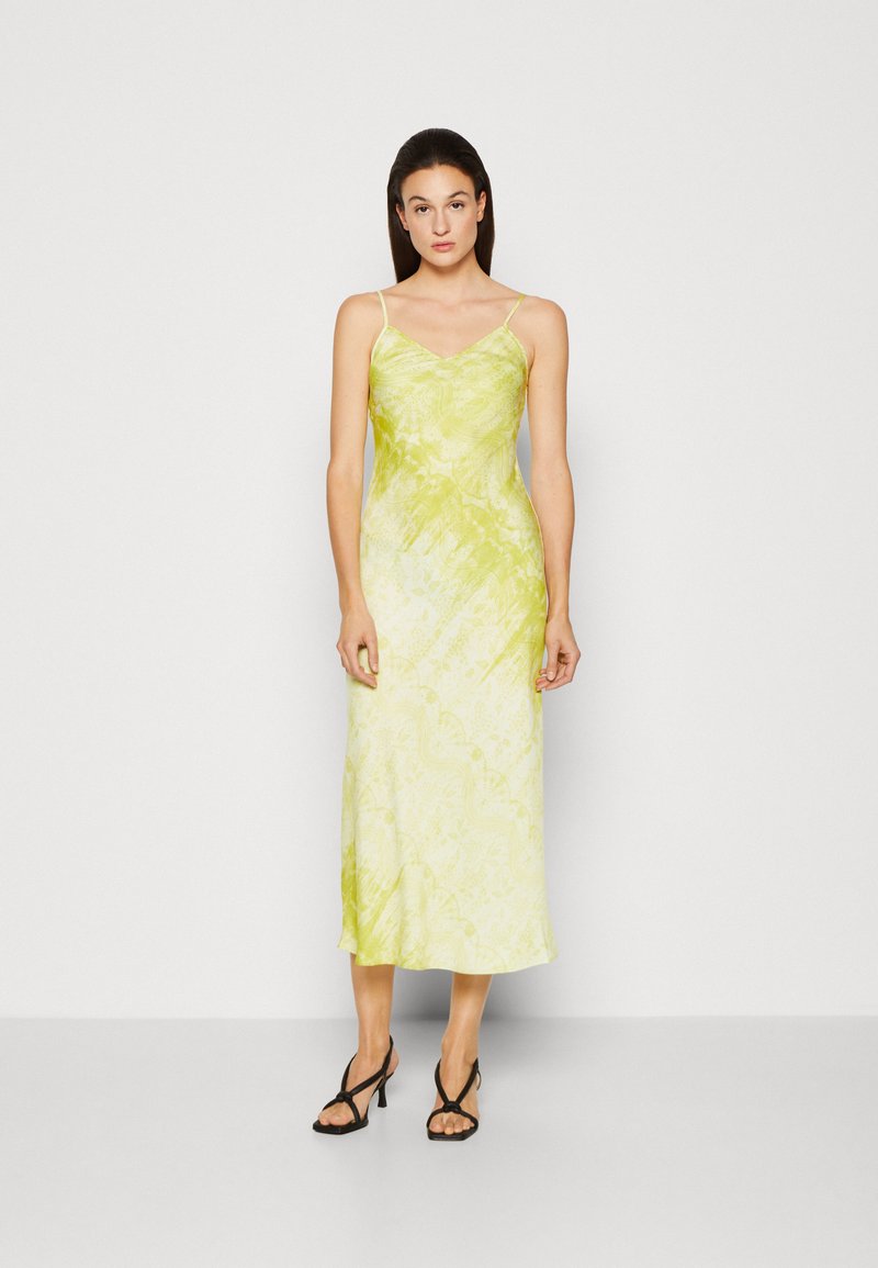 AllSaints BRYONY ESTRELLA DRESS - Freizeitkleid - zest yellow/gelb ...