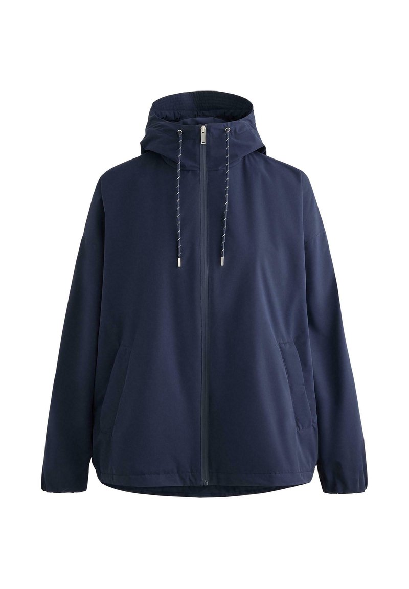 OYSHO FELLEX AEROGEL PADDED - Waterproof jacket - metallic blue - Zalando