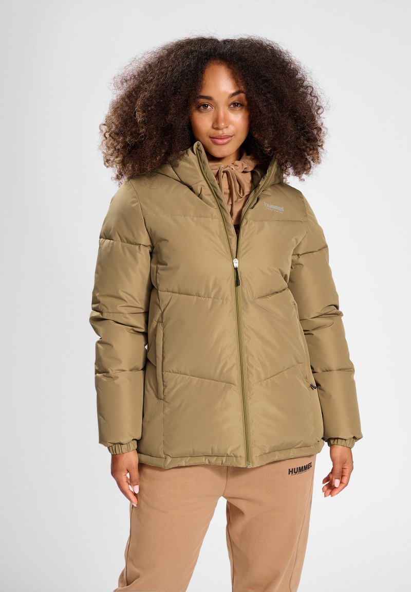 Hummel LGC MIA PUFF - Winter coat - tigers eye/light brown - Zalando