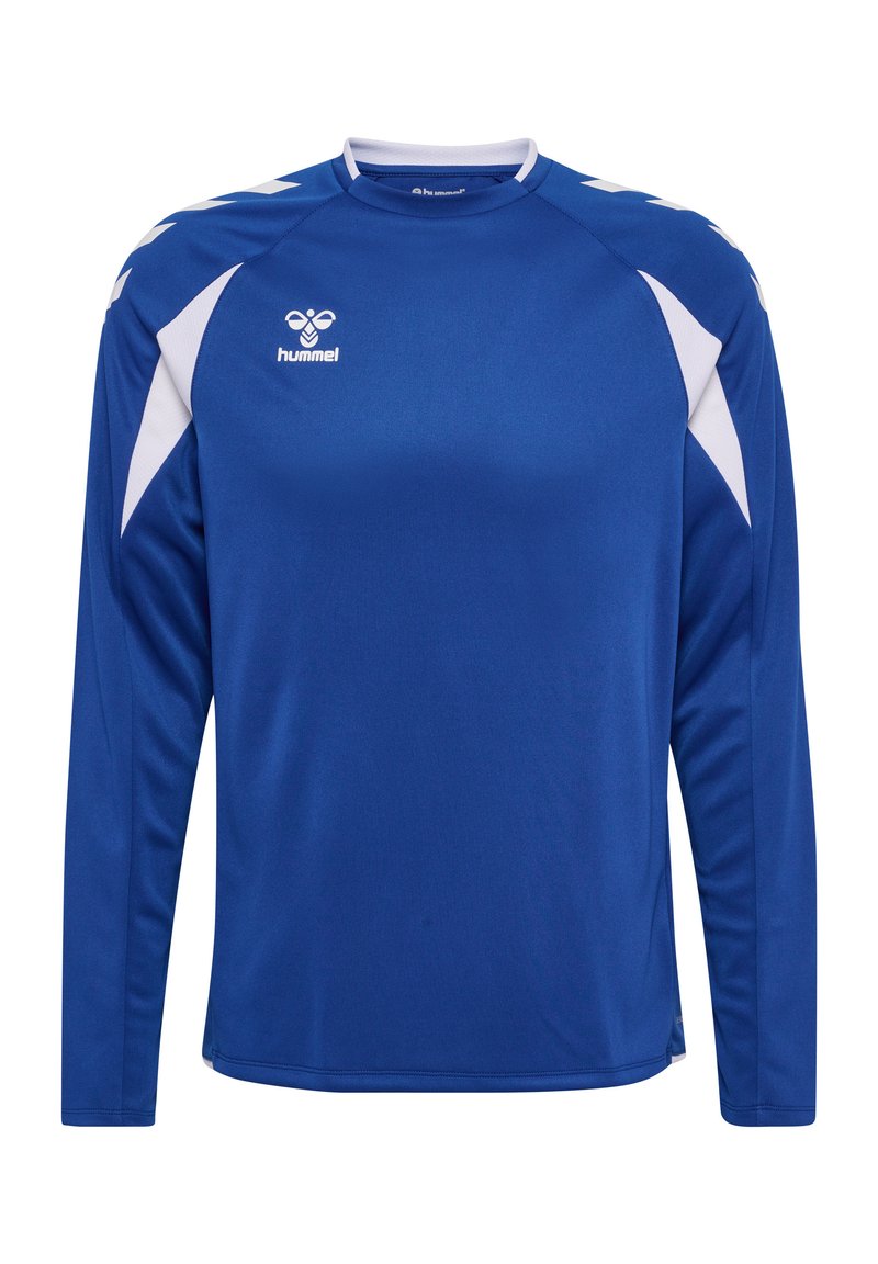 Hummel CORE 2.0 CREW NECK - Sweater - true blue white/neonblauw ...