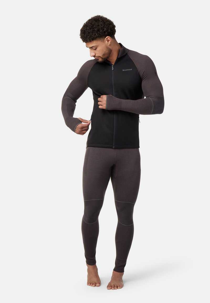 Smartwool INTRAKNIT MERINO SPORT FULL ZIP - Outdoorjacke - shale ...