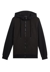 Lyle & Scott HYBRID ZIP THROUGH HOODIE - Tröja med dragkedja - jet ...