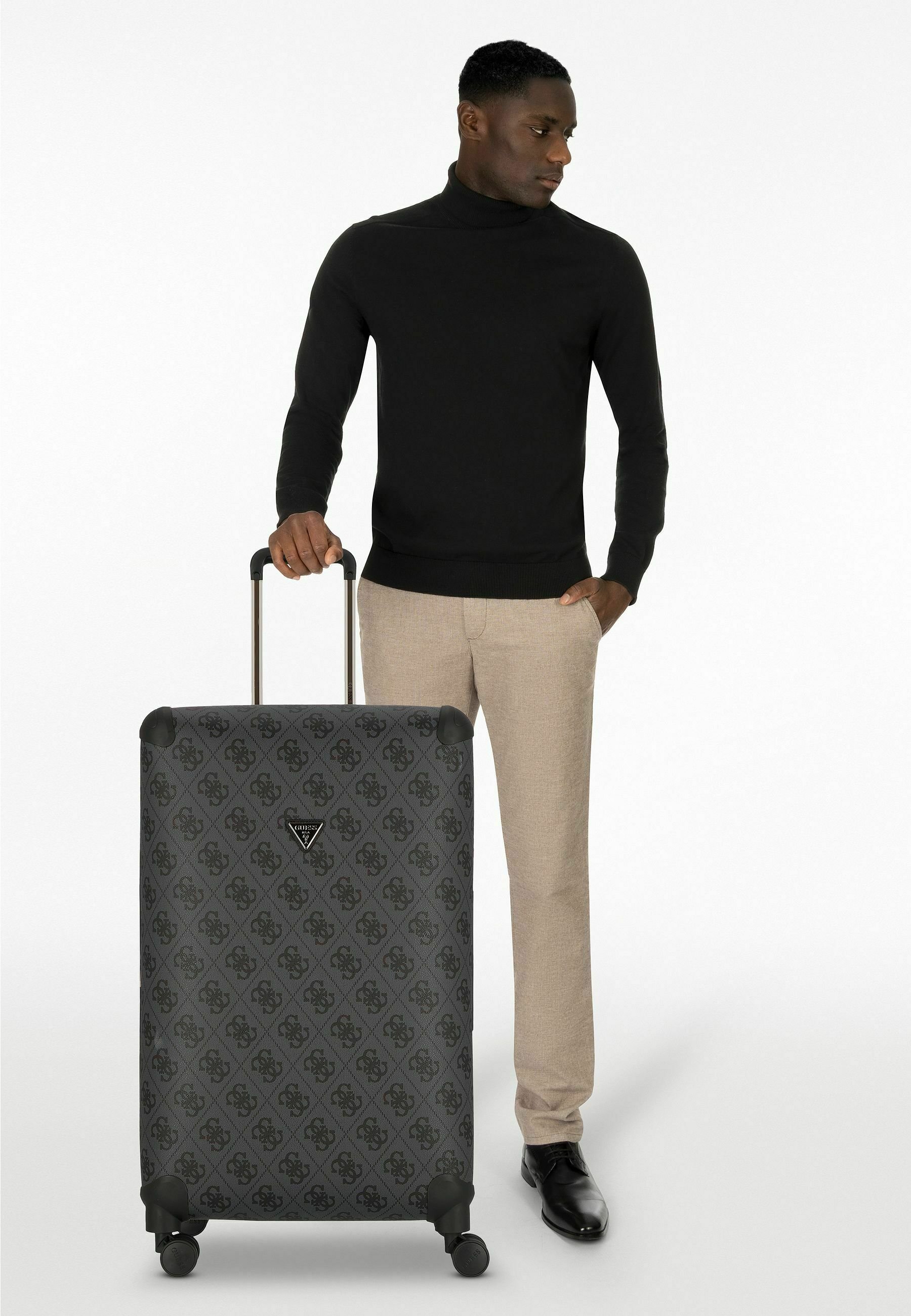 Guess Trolley - coal logo/schwarz - Zalando.ch