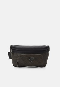 Guess MILANO COMPACT BUM BAG UNISEX - Vyölaukku - military green/black ...