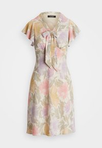 Lauren Ralph Lauren LAHURDE SHORT SLEEVE DAY DRESS - Freizeitkleid - cream multi/offwhite ...