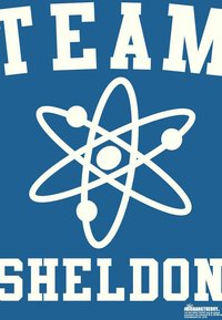LOGOSHIRT T-SHIRT TEAM SHELDON - T-Shirt print - blau - Zalando.de