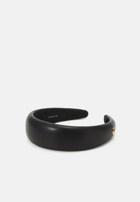 COACH LEATHER HEADBAND - Accessoires cheveux - black/noir - ZALANDO.FR