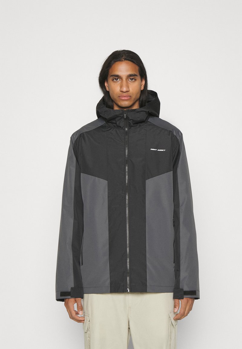 Night Addict NIGHT ADDICT JACKET - Outdoorjacke - black/charcoal ...