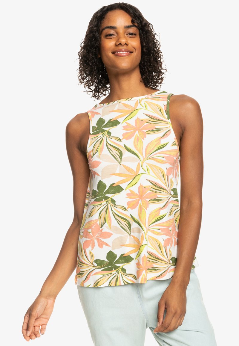 Roxy BETTER THAN EVER PRINTED - Top - snow white subtly salty multic ...