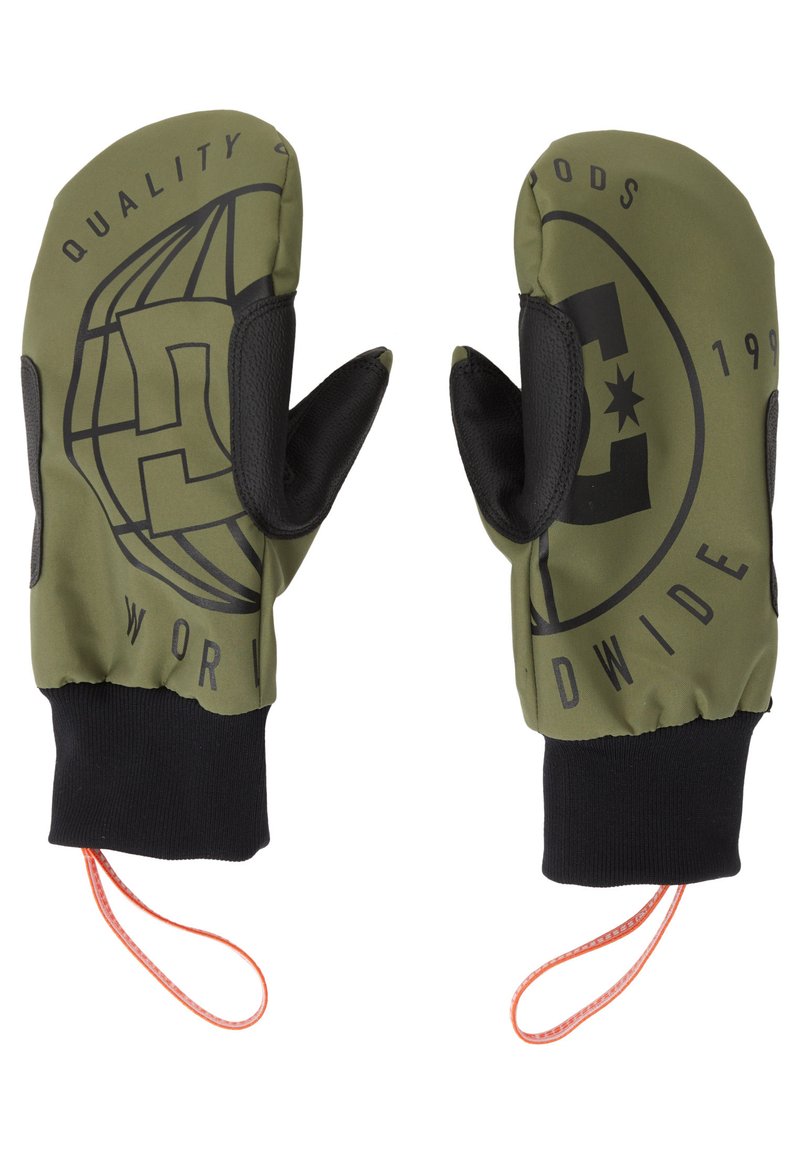 DC Shoes TRIBUTE-FUNKTIONELLE - Mittens - gph four leaf clover/green ...