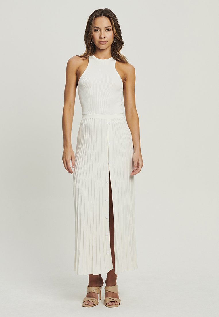 CALLI PLEATED - Robe pull - white/blanc - ZALANDO.FR