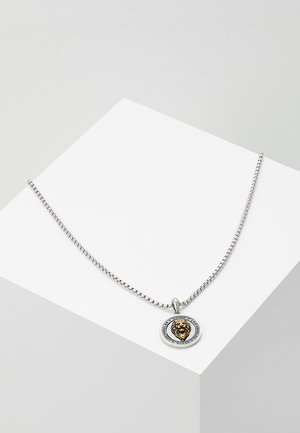 Guess CHAIN LION UNISEX - Necklace - silver-coloured - Zalando.co.uk