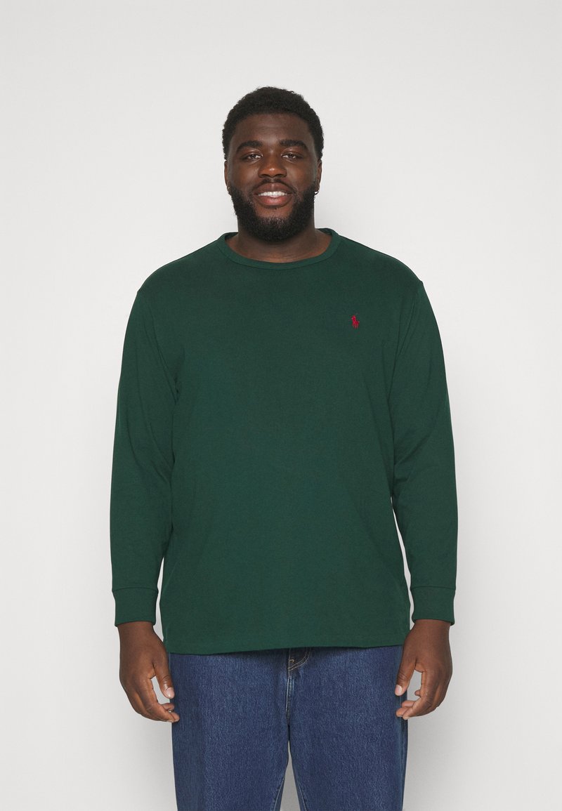 Polo Ralph Lauren Big & Tall JERSEY LONG SLEEVE T-SHIRT - Longsleeve - hunt club green ...