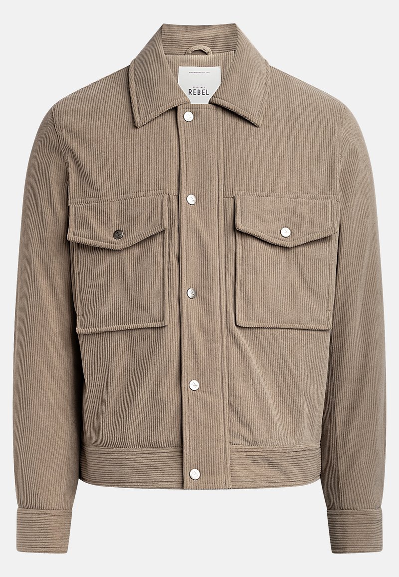 Redefined Rebel ANTHONY JACKET REGULAR - Light jacket - vintage khaki ...