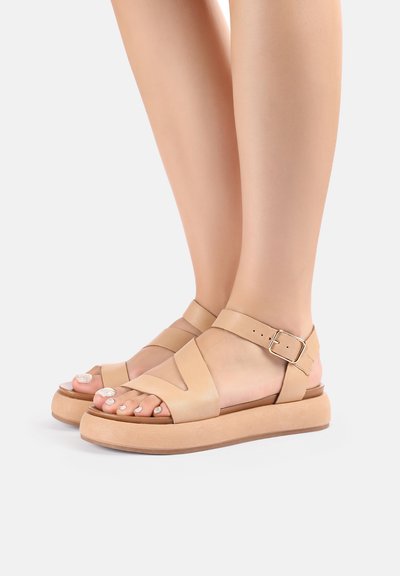 Inuovo Keilsandalette Coconut Ccn Hellbraun Zalando Ch