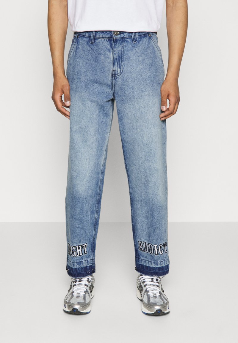 Night Addict NARUS UNISEX - Jean boyfriend - blue wash/denim bleu ...