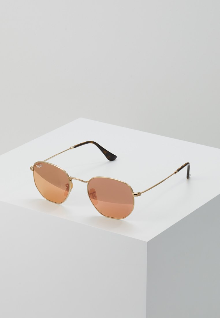 Ray-Ban UNISEX - Ochelari de soare - gold copper flash/auriu - Zalando.ro
