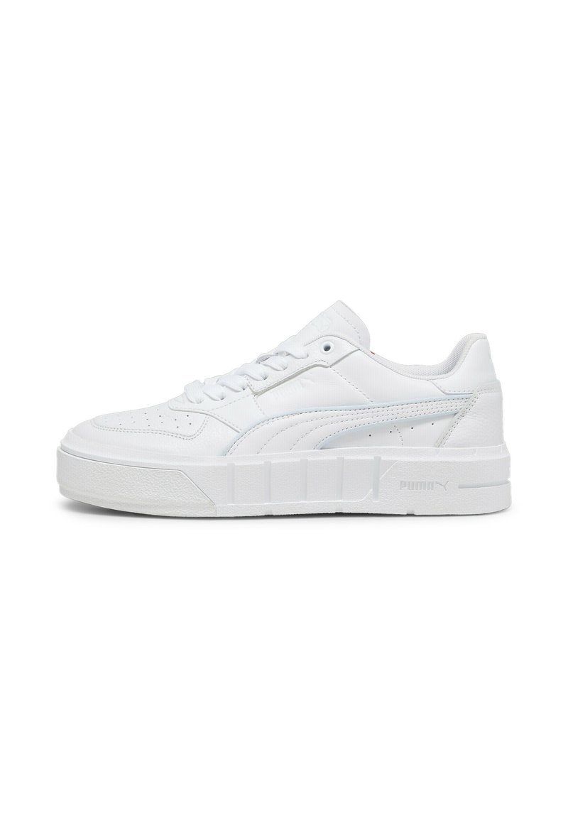 Puma CALI COURT POP - Zapatillas - white icy blue/blanco - Zalando.es