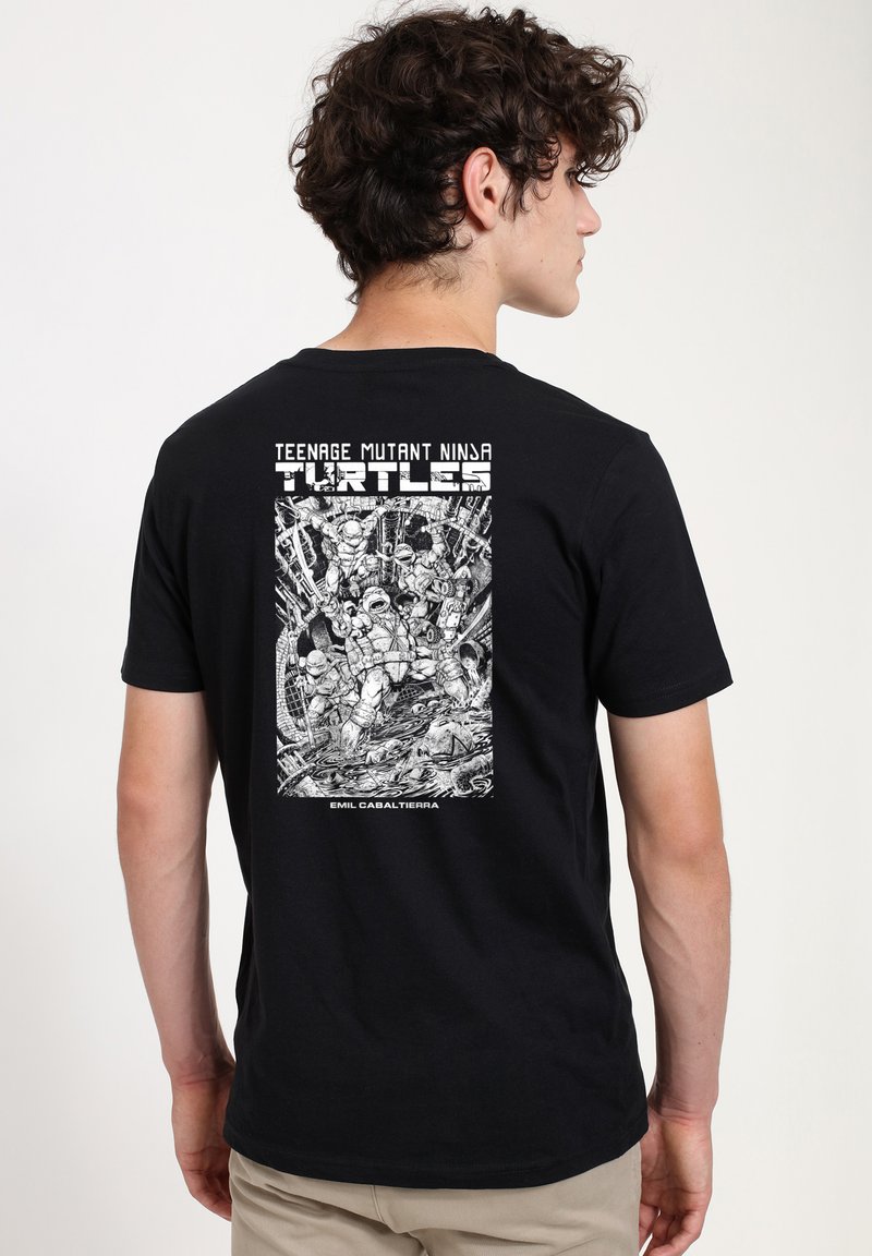 Henry Tiger TMNT ARTIST SERIES EMIL CABALTIERRA - T-Shirt print - black ...