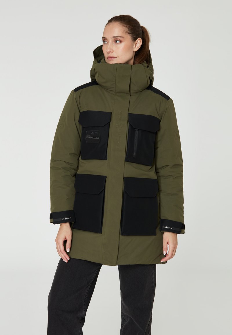 Sail Racing W GLACIER BAY - Parkas - olive/oliv - Zalando.se