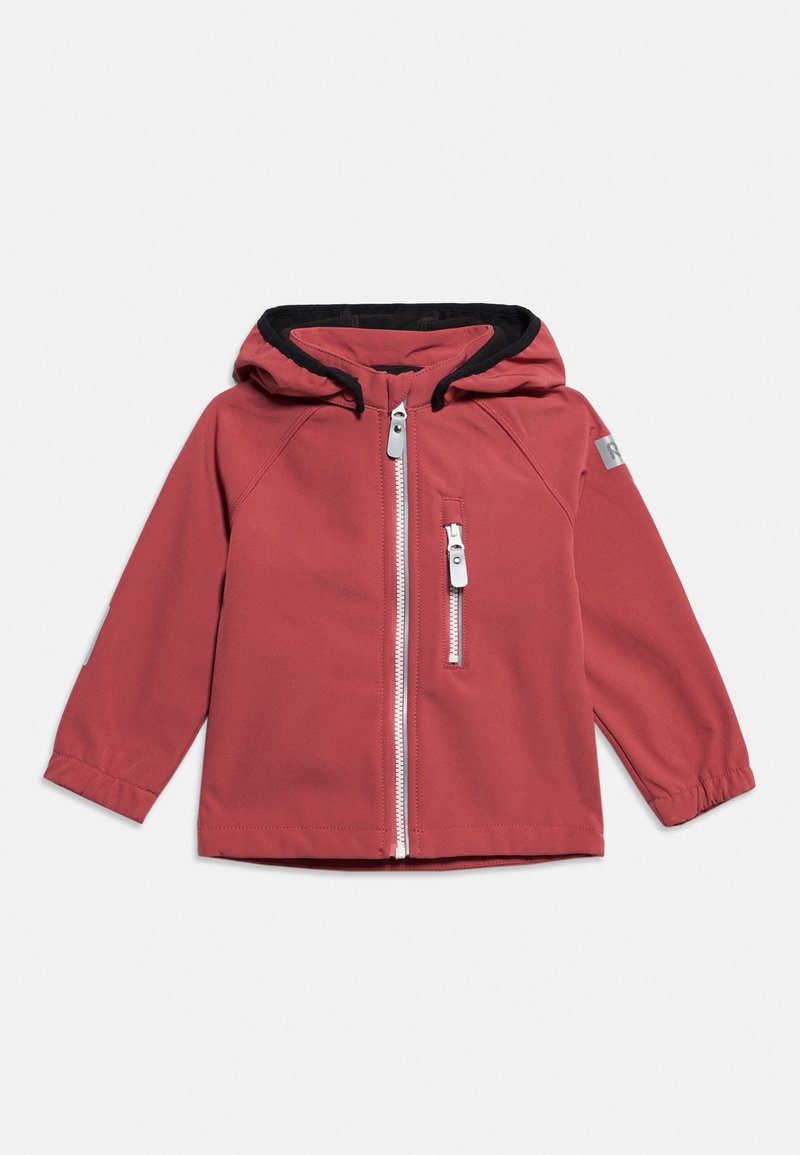 Reima JACKET VANTTI UNISEX - Soft shell jacket - red clay/red - Zalando ...