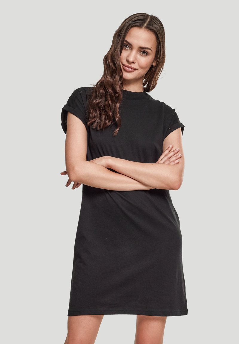 Urban Classics Ladies Turtle Extended Shoulder Dress Žerzejové šaty