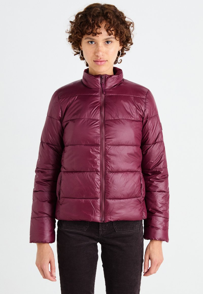 GAP LOGO PUFFER JACKET - Winter jacket - pinot noir/dark red - Zalando.ie